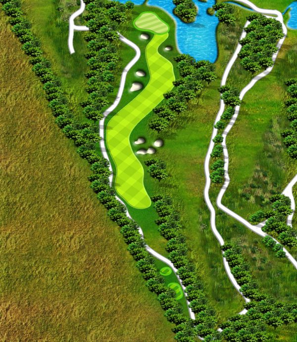 Course Layout - Blundells Hill Golf Course