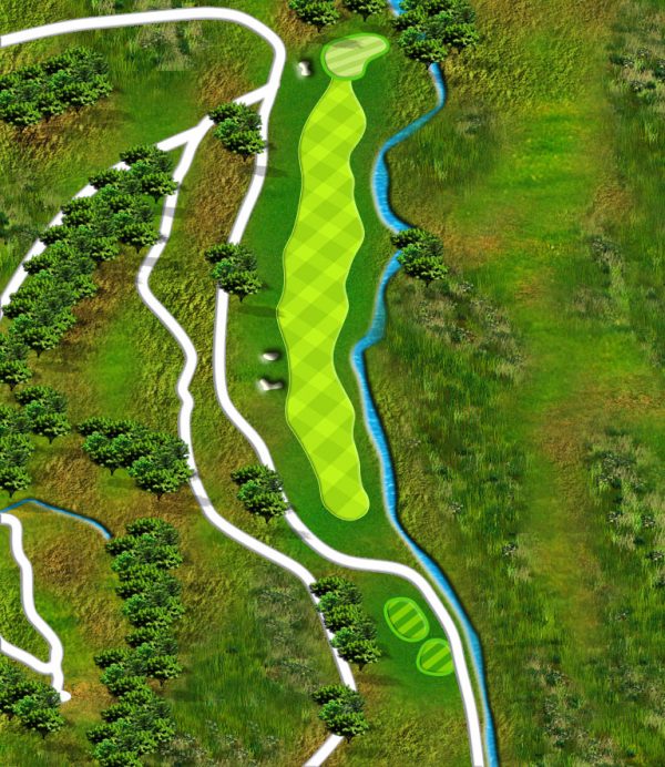 Course Layout - Blundells Hill Golf Course