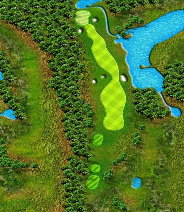 Course Layout - Blundells Hill Golf Course